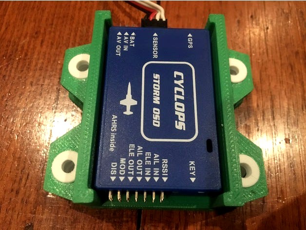 Cyclops Storm OSD Vibration Damping Mount by Brohden 3d model
