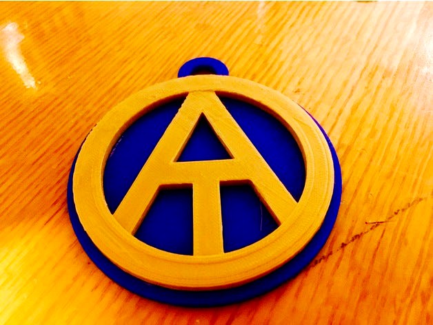 Appalachian trail logo by full_filament 3d model