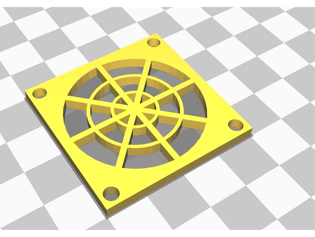 FAN GRID 40 mm by ANTONIODIFRANCO 3d model