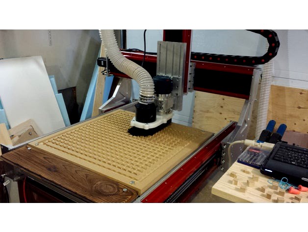Vacuum Table for CNC Machine by infinity111 3d model