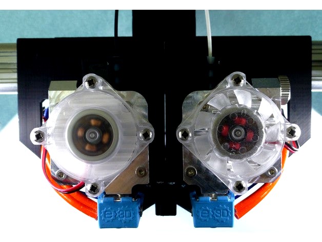 Dual E3D Titan Aero by pcsentinel model
