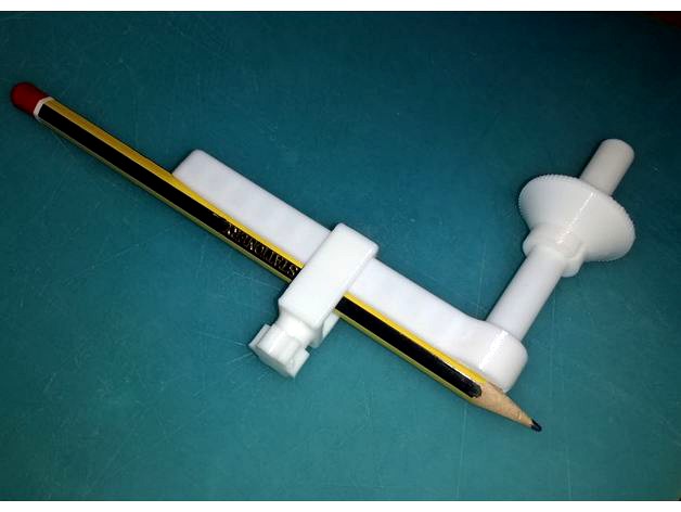 Edge tracing wheel. by Sagittario 3d model