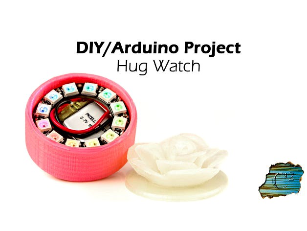 Hug Watch (Arduino Project) by dacinator 3d model