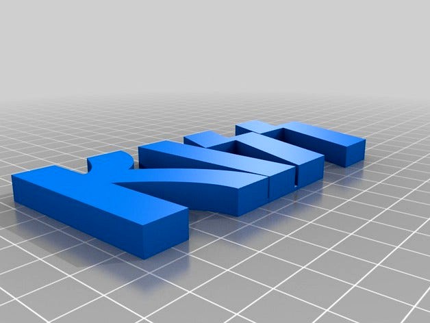 Kizz Logo by N3DS model