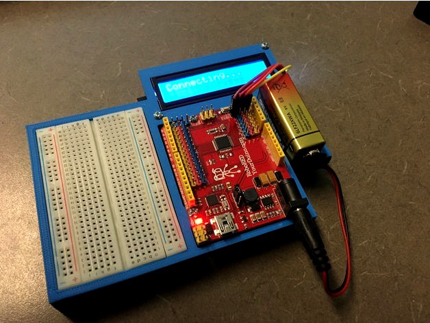 Arduino Uno Tinkering Mount by Wesbot101 3d model