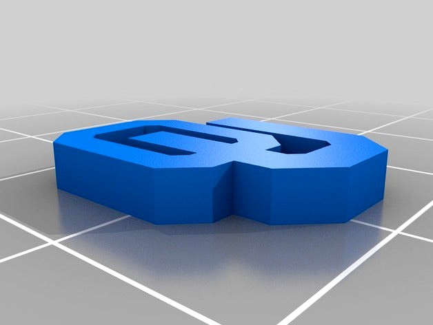 University of Oklahoma logo by jtimhoff 3d model