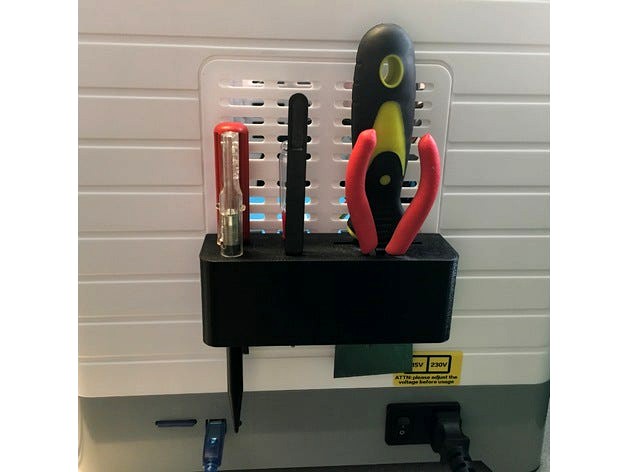Tool Holder for Flashforge Dreamer by pdziuk 3d model