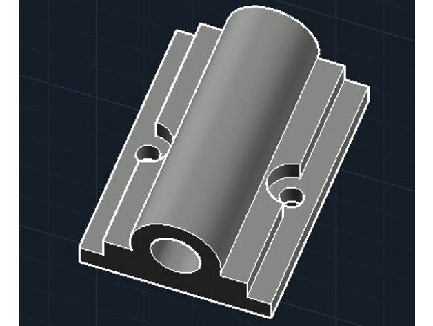 Z Carriage for Bronze bushings by bmlc 3d model