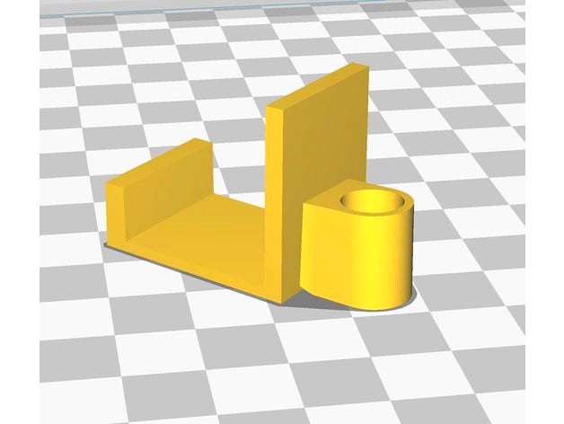 Monitor Mount for the Oculus Rift Sensor by JamesRoche 3d model