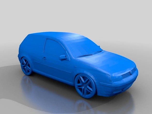 VW Golf MK4 by Gusbatec 3d model