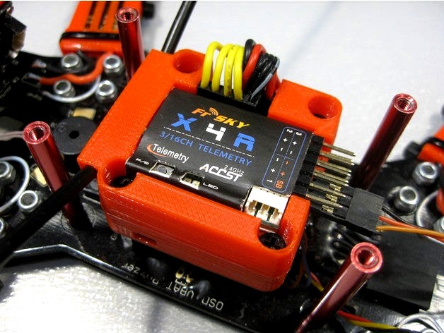 FRSKY X4R mount by Despair 3d model