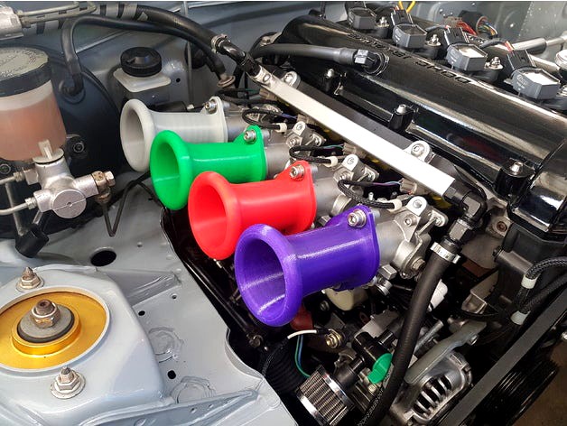 4AGE Velocity Stack 105mm by omgpham 3d model