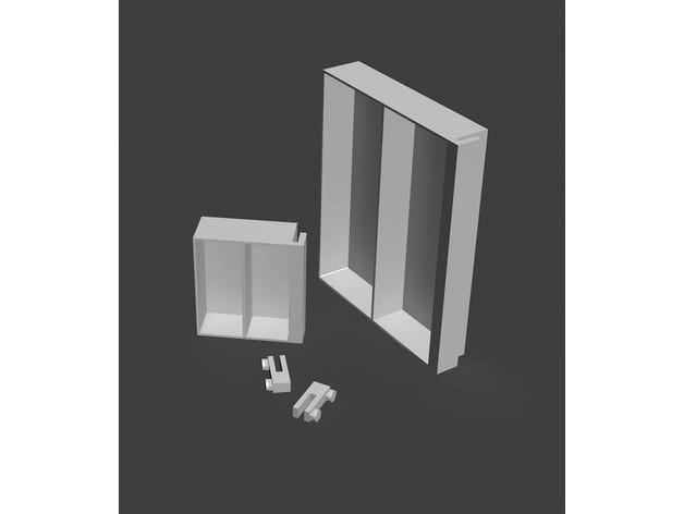 BIGDUG - Pegboard universal mount & tray by GVGraphics 3d model