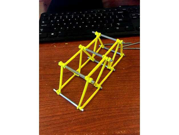 3D printed Truss Bridge by KevinMT model