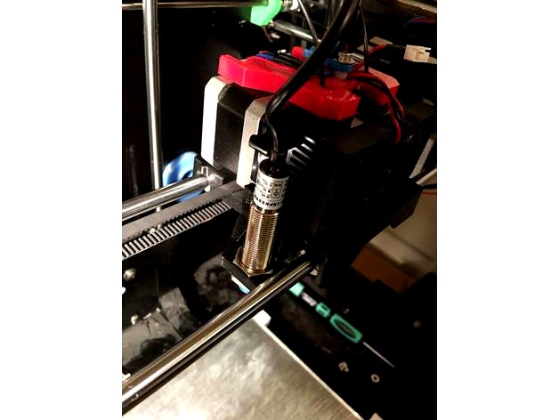 Bed levelling sensor mount for CTC / Flashforge by slippyr4 3d model