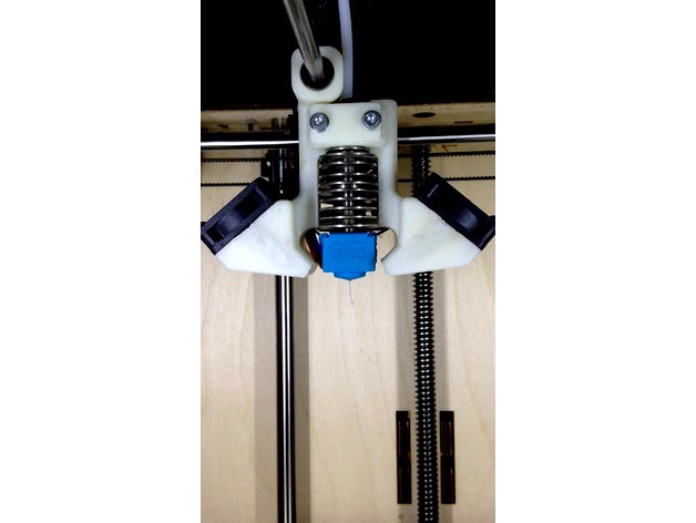 Ultimaker E3D hotend mount by BergPrototyping model