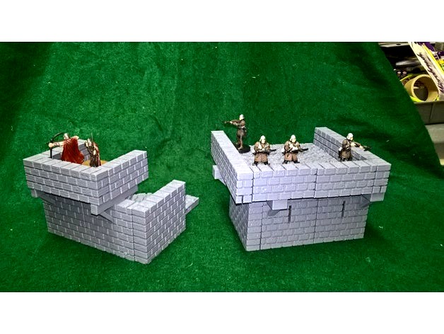 OpenForge 2.0 OpenLock Mezzanine Support by Start2 3d model