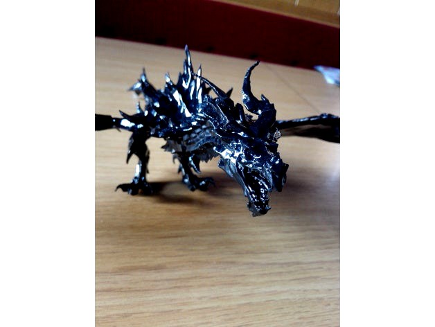 Alduin Dragon (Printable) by 3D_Extruding model