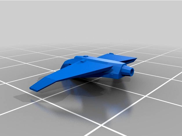 Freelancer Civilian Fighter "Hawk" by HotSliceOfJesus 3d model