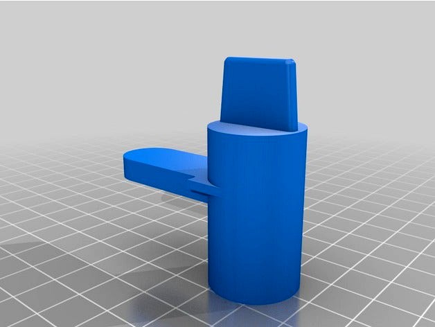 IBM Model F XT foot by TerryMathews 3d