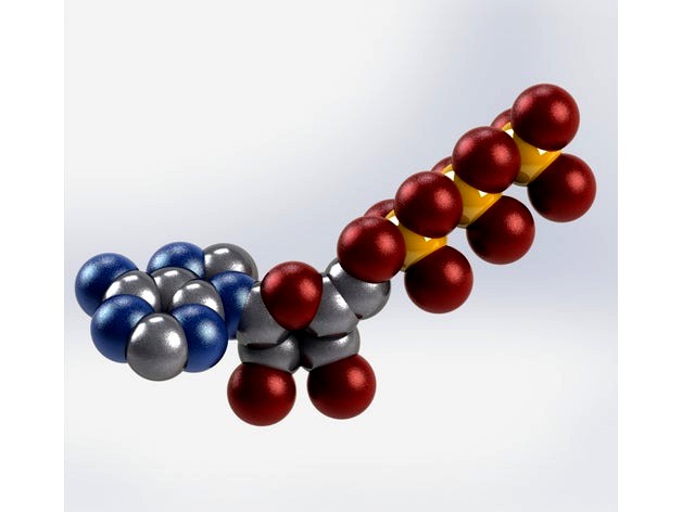 ATP Molecule Model by TechCHS 3d