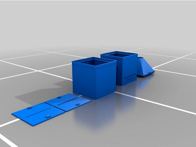 Young's Double Slit Experiment by Csopso 3d model