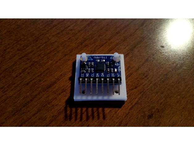 Arduino MPU6050 Mount by drmcland 3d model