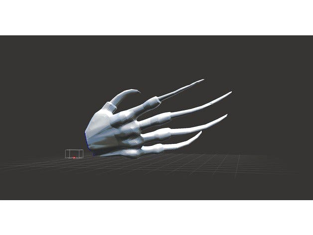 Fallout - Life Size Deathclaw for Cosplay by Rainyfire 3d model