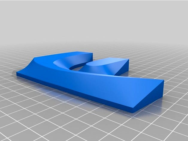 Fusion 360 logo by Jacob_Banooni 3d model