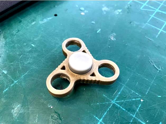 Fidget Toy - Micro Spinner by Cema_92 3d model