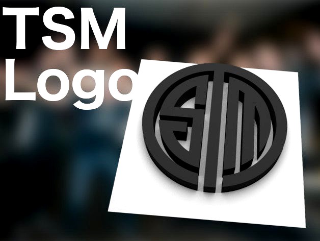 TSM League Logo by ideawizard 3d model
