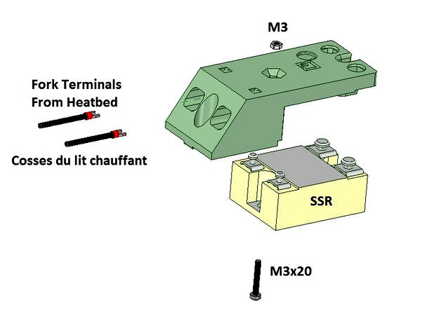SSR (solid state relay) cover for 3030 and 2020 extrusion profiles by ...