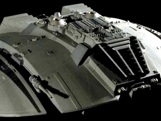 Cylon Raider by ShaggyDude 3d model