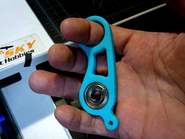 Flipper Fidget Finger Flipper by The_Wizard 3d model