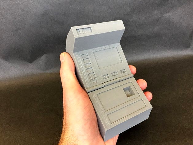 Tricorder (Star Trek TNG) by MrKindergarten 3d model