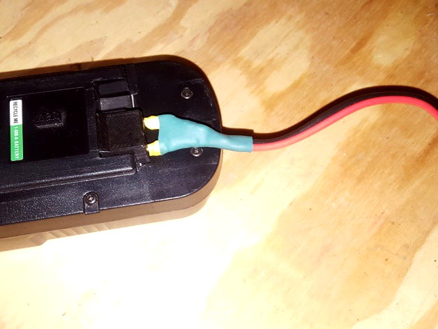 B&D 18V Battery Connector by ae5zc 3d model