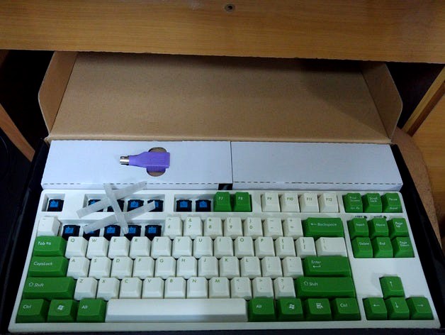 H-Keycap Puller by lejoiedevivre 3d model