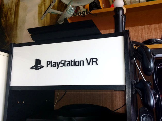 PlayStation VR logo by neovista49 3d model