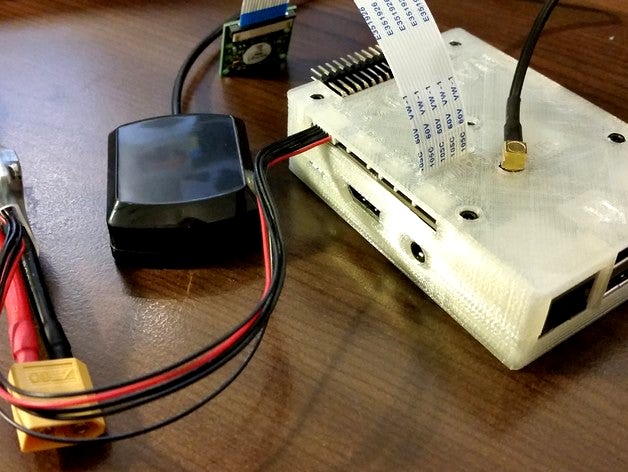 Emlid Navio Case by CodeChief 3d model