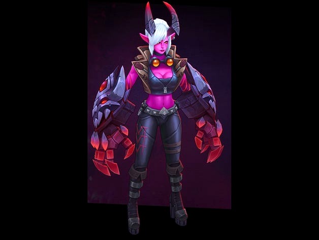 Demon Vi by Bisic 3d model
