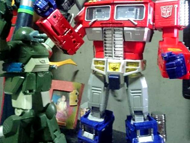 Ion Blaster for MPP10 Optimus Prime by gravewolf 3d model