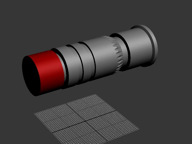 Aliens M40 (HEDP) Grenade Movie Prop by MadMansGun 3d model