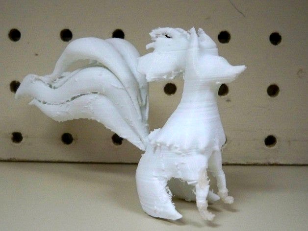 Ninetales (Pokemon) by Rachie615 3d model