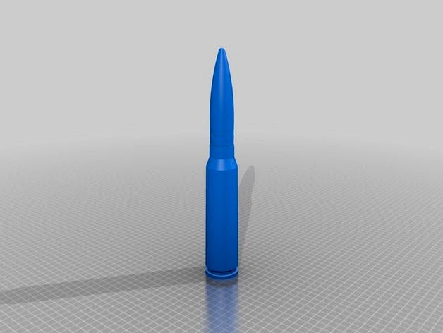 30x173mm by DanielAero 3d model