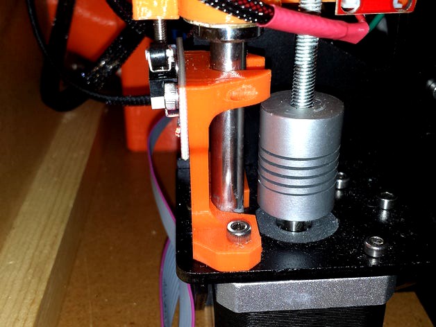Z Axis End Stop Limit Switch Bracket for P3Steel by ryanjvans 3d model