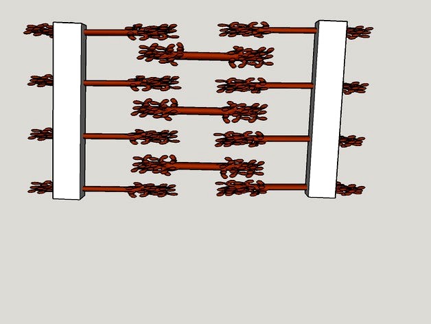 Muscle Contraction Lesson: 3D Printed Sarcomere by nguyenever model