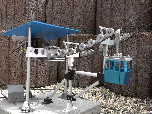 Model Ropeway by hein4bloed 3d