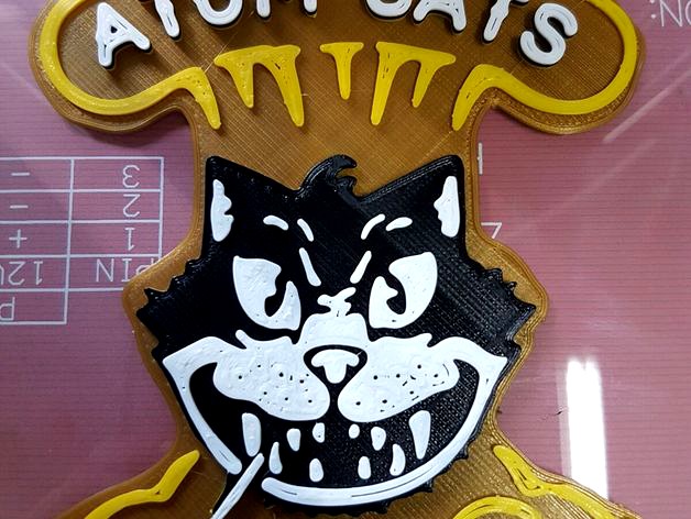Atom Cats Logo (Fallout 4) by Laubenstein3D model