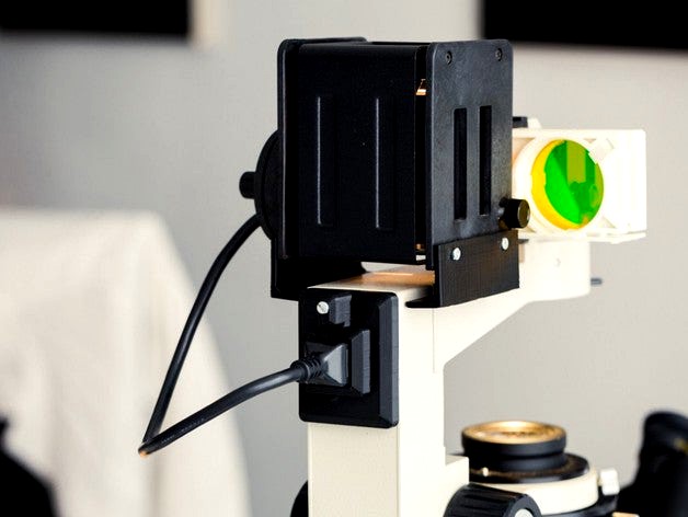 NIKON TMD MICROSCOPE LAMP SOCKET by Faffie 3d model