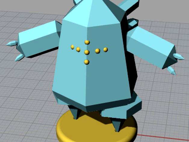 Regice Figure by The_Great_CP 3d model